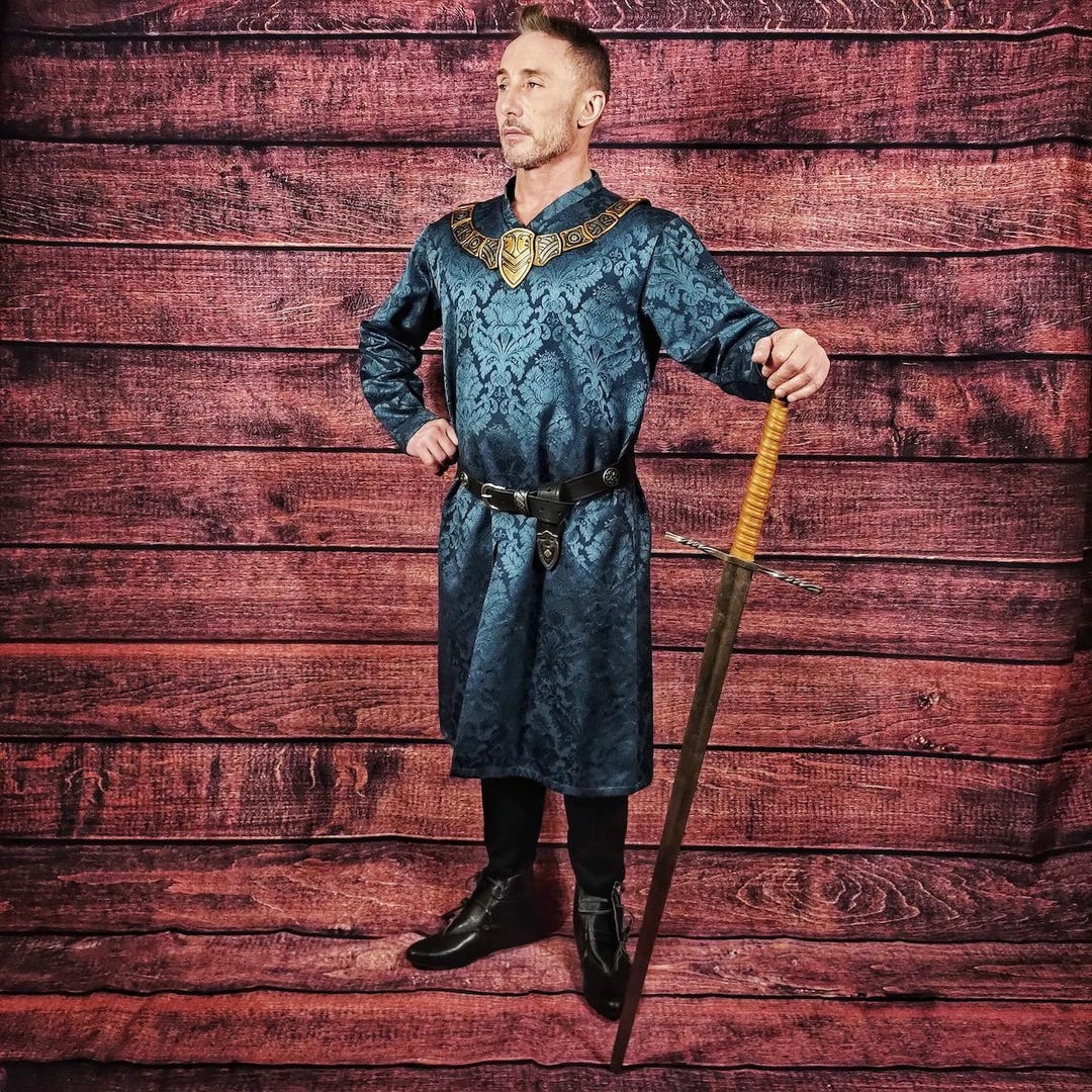 Medieval and Renaissance Tunic for LARP, Reenactment, Cosplay and ...