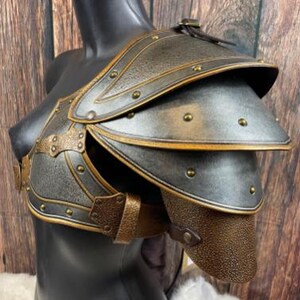 Castalia Harness With Pauldron - Handcrafted - LARP, Renfair, Greek ...