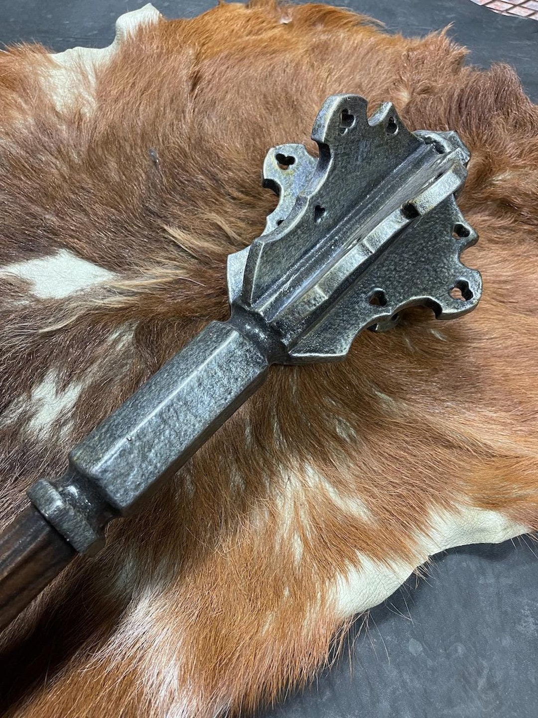 Medieval Winged Mace Handcrafted LARP, Cosplay, Warhammer Fantasy, Sfx ...