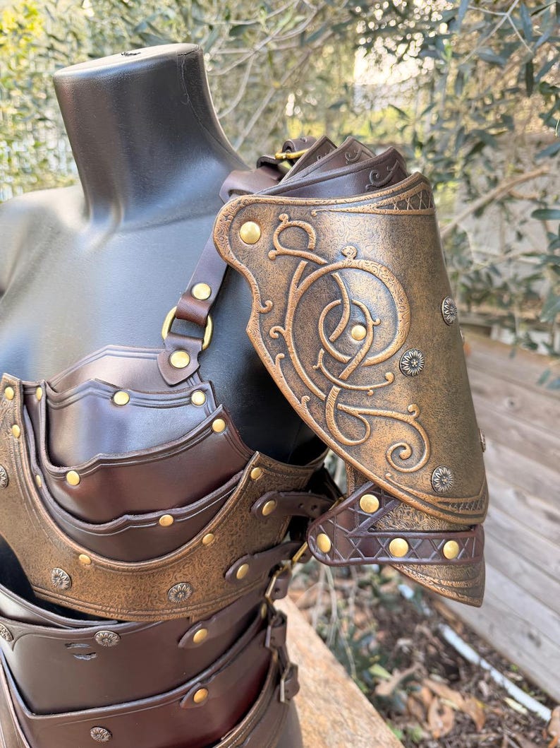 MORRIGAN Female Celtic Warrior Armor Set – Fantasy Valkyrie ...