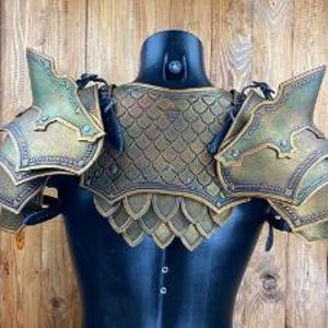 Leather Paladin Oxide Set - Handcrafted - LARP, Cosplay, Cinema ...