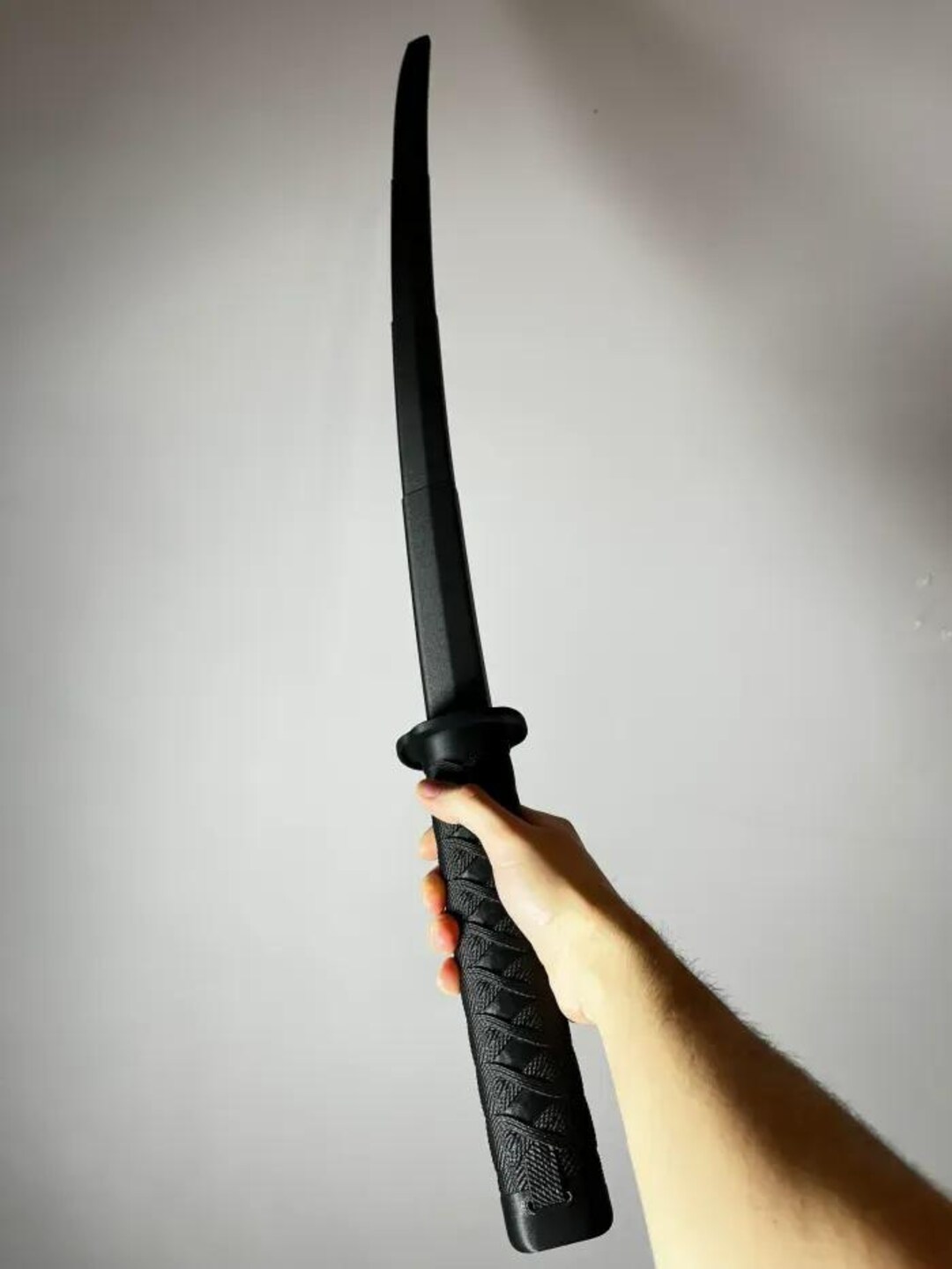 3D Printed 90cm Foldable Katana Sword Black Display Prop - Etsy