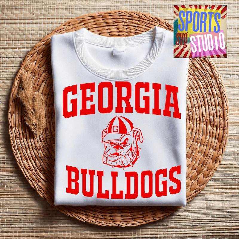 Georgia Bulldogs Svg - Etsy