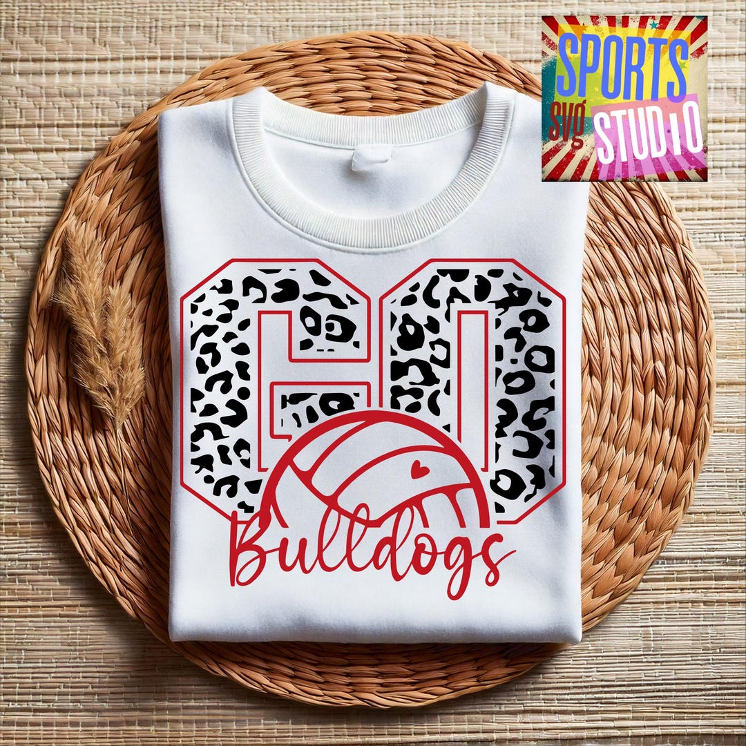 Go Bulldogs Volleyball SVG and PNG, Mascot Svg, Layered - Etsy