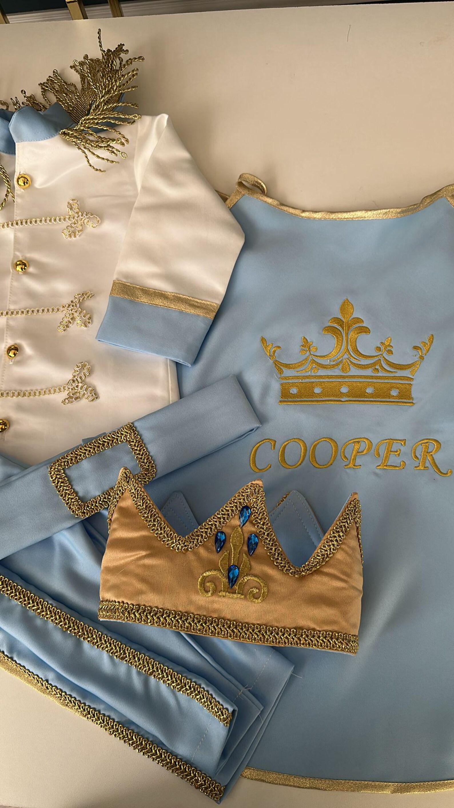 Baby Prince Costume, Royal Outfit for Baby, Halloween Baby Prince ...