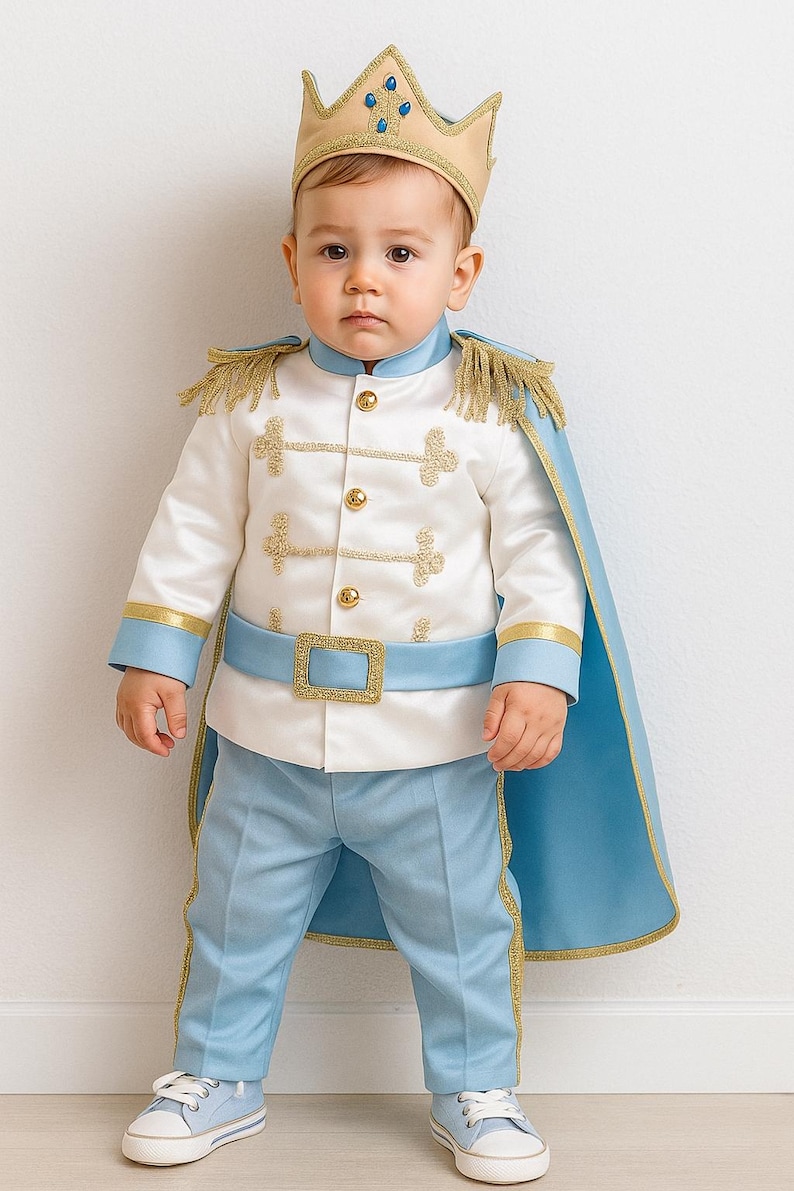 Baby Prince Costume, Royal Outfit for Baby, Halloween Baby Prince ...