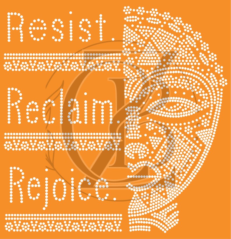 Rhinestone Template African IMAGE (SS10) – Stand Speak Strive(ss6 ...