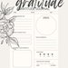 Printable Mindfulness Journal for Daily Reflection Instant Digital ...