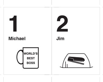 Printable World Landmarks Table Number Wedding Reception Bar Mitzvah ...