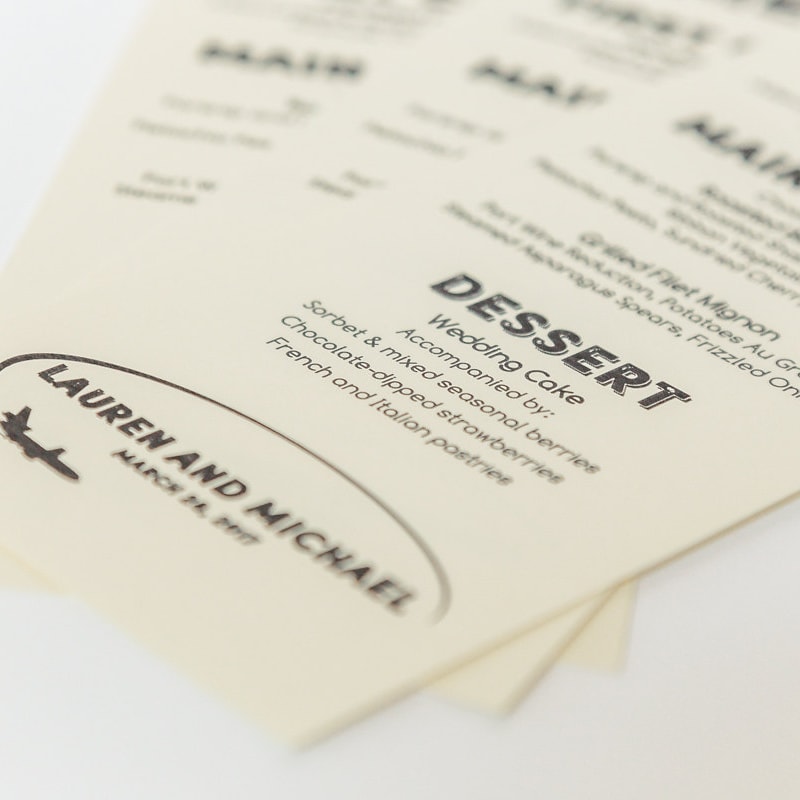 Boarding Pass Place Cards - Etsy