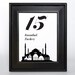 Printable World Landmarks Table Number: Travel Wedding Decor ...