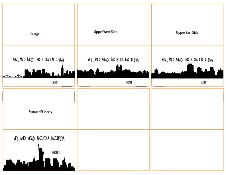 Printable NYC Skyline Welcome Poster: Custom Wedding or Event ...