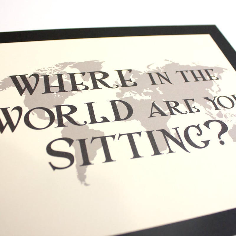 Am I Sitting - Etsy