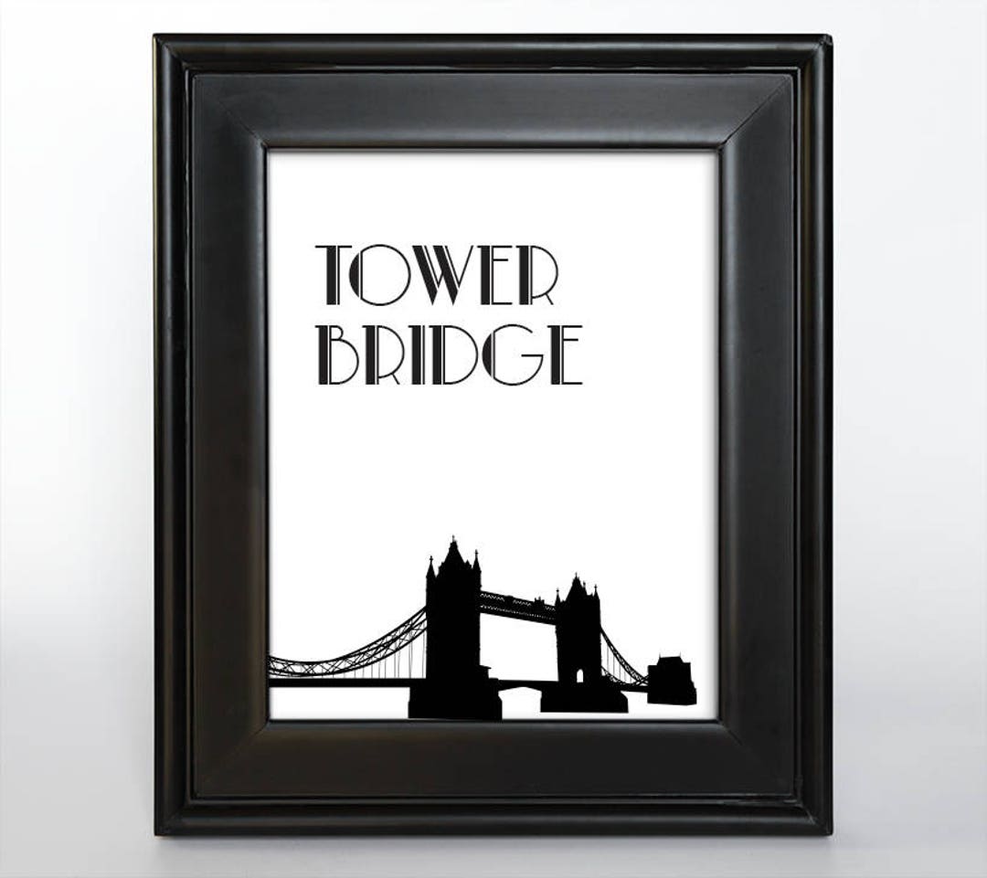 London Printable Wedding Table Number Reception Decor Sign Landmark ...