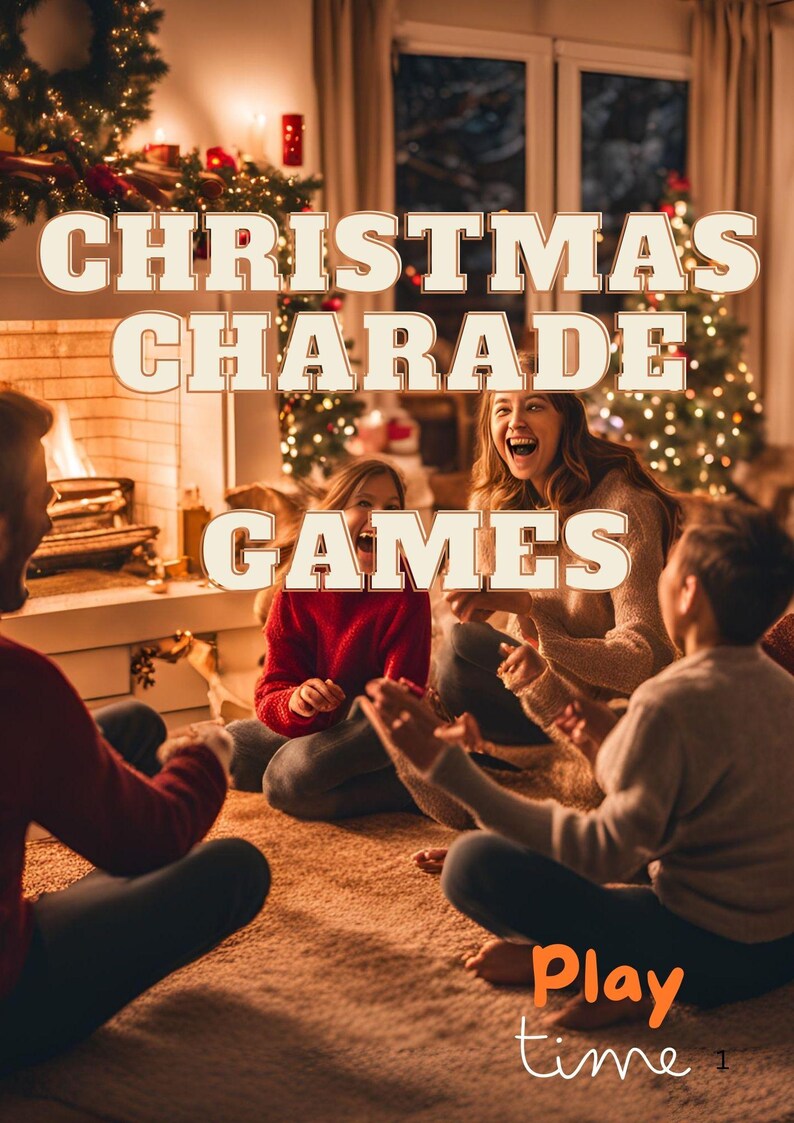 Ultimate Christmas Charades Game – Over 100 Hilarious Ideas & Printable ...