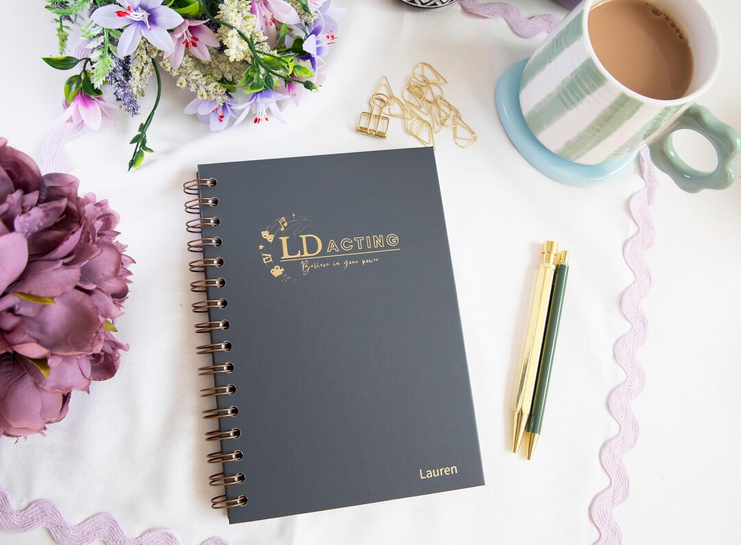 Personalised A5 Softback Notebook – Custom Corporate Orders With Logo ...