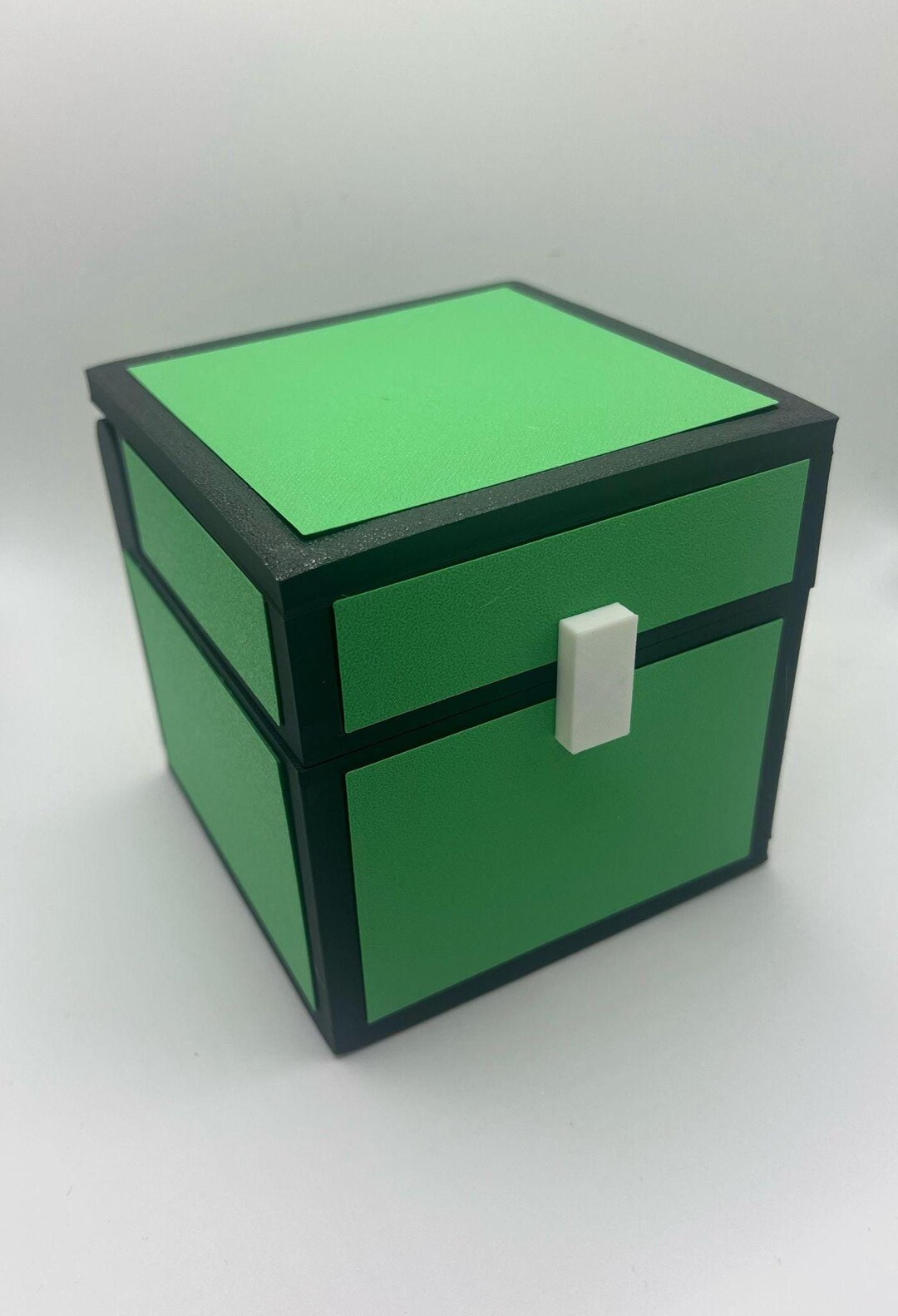 3D Printed Unofficial Minecraft Chest Storage Box | Gaming Loot Box ...