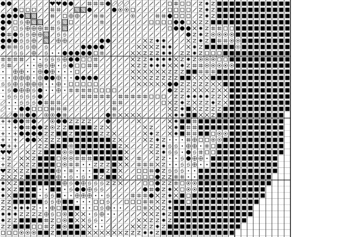 Carnations Vintage Berlin Wool Work Pattern for Cross Stitch or Petit ...