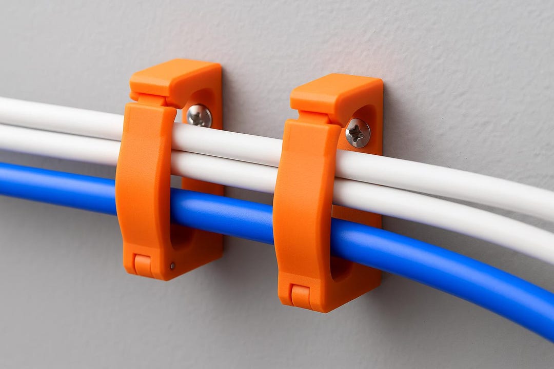 Foldable Cable Clips – 3D Printed – Cable Management Set – Desk ...