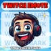 Man With Beard Twitch Emote - Funny Emote for Twitch Discord Youtube ...