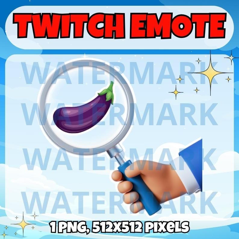 Small PP Twitch Emote - Funny Emote for Twitch Discord Youtube Kick ...