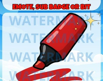 Highlight Message (blonde) Twitch Emote / Channel Points - Etsy