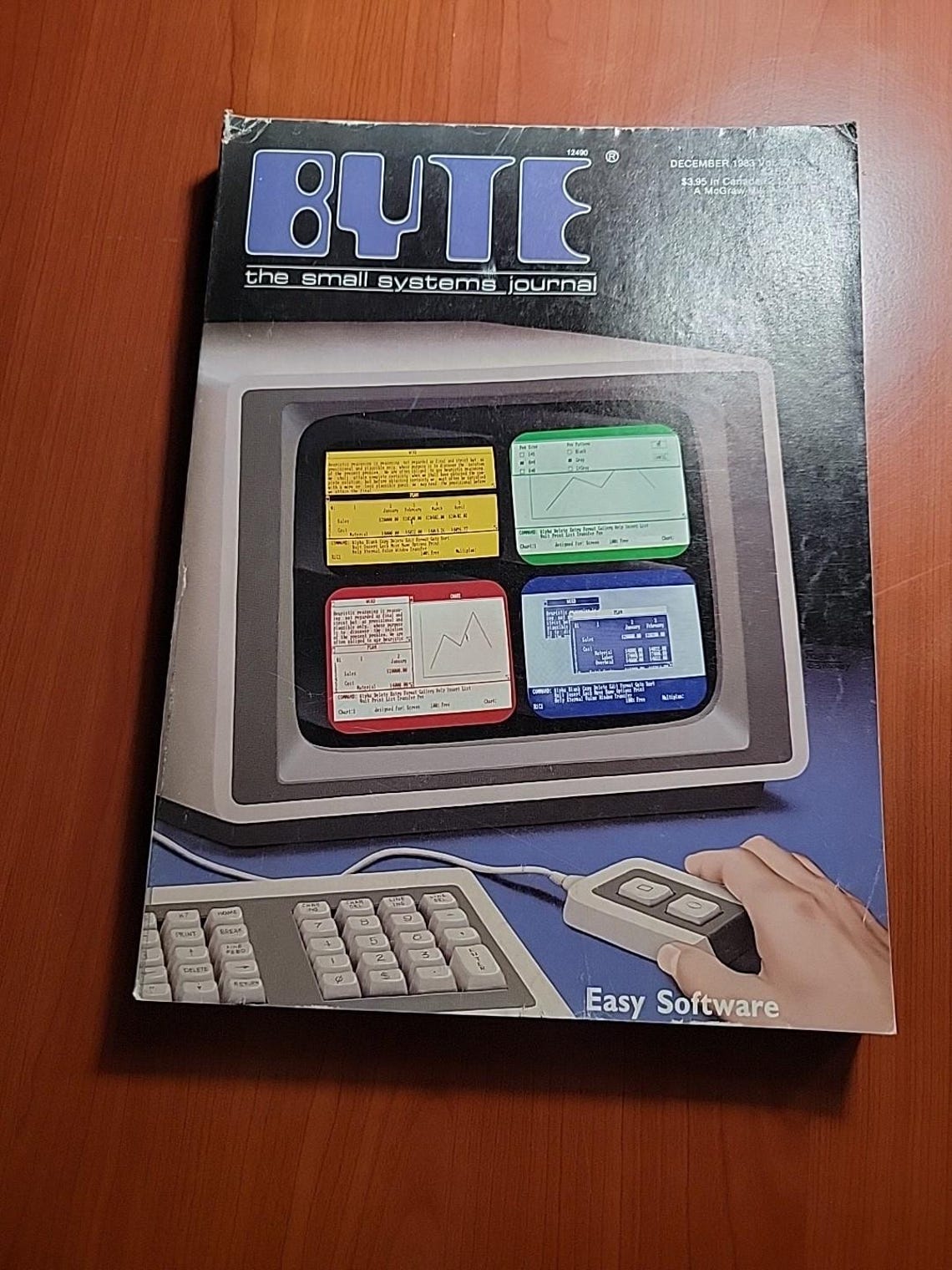 1983 December Byte Magazine - Easy Software Computers Tech - L 20833 - Etsy
