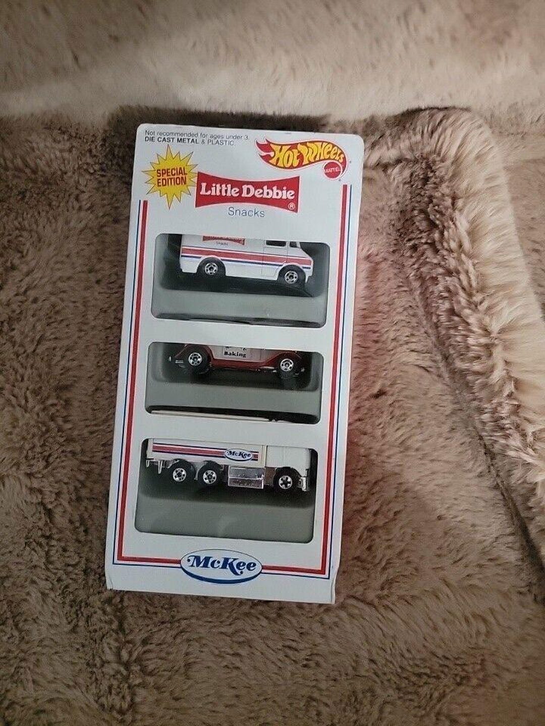Hot Wheels 3 Pack Little Debbie Snacks Special Edition MATTEL Die Cast ...