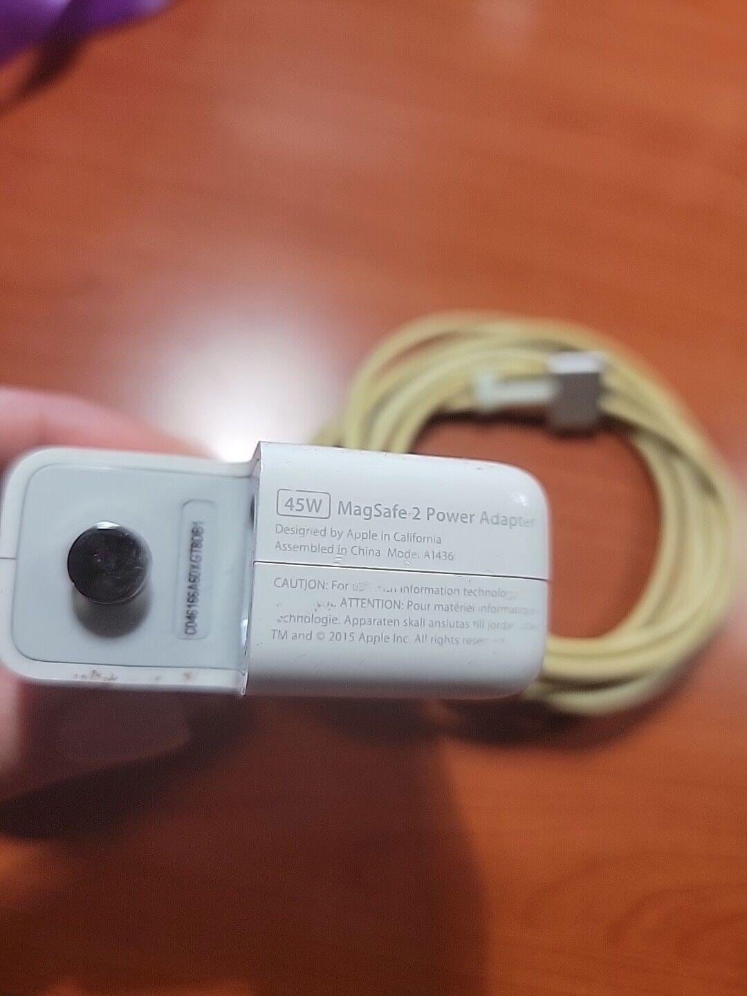 GENUINE Apple Magsafe 1 T Shape Power Adapter 85W for MacBook Pro A1222 ...