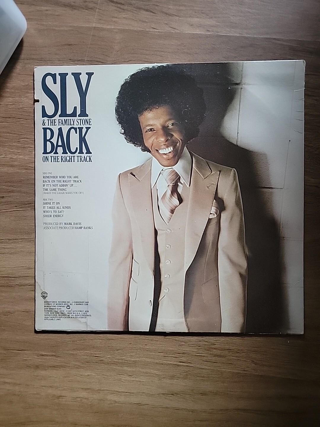 Sly & the Family Stone - Back on the Right Track Vinyl LP - Warner Bros ...