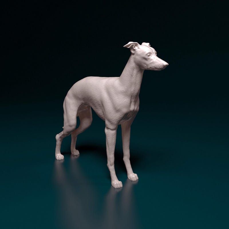 Italian Greyhound Statue - Etsy