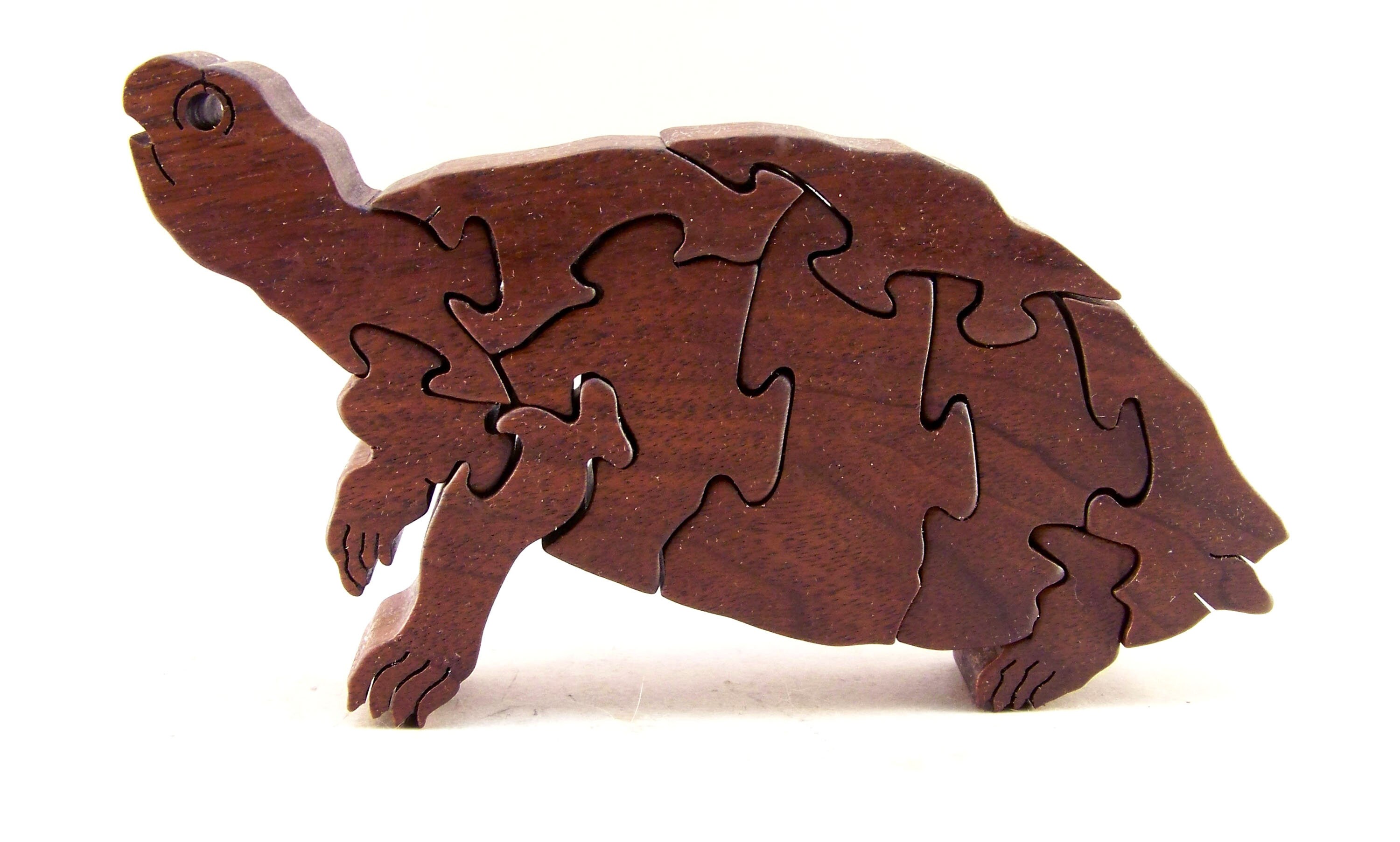 Turtle Wood Puzzle - Etsy