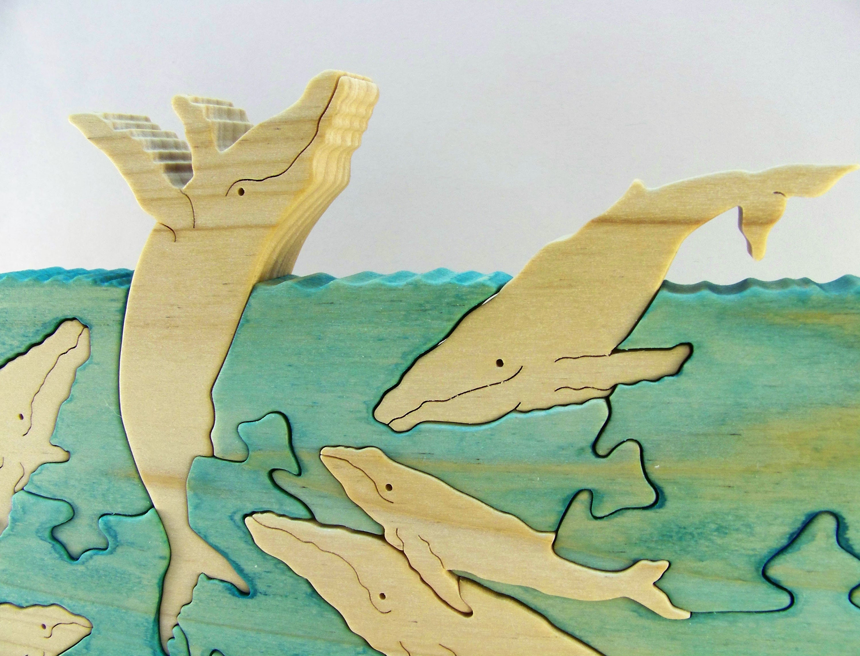 Whale Family Puzzle - Etsy