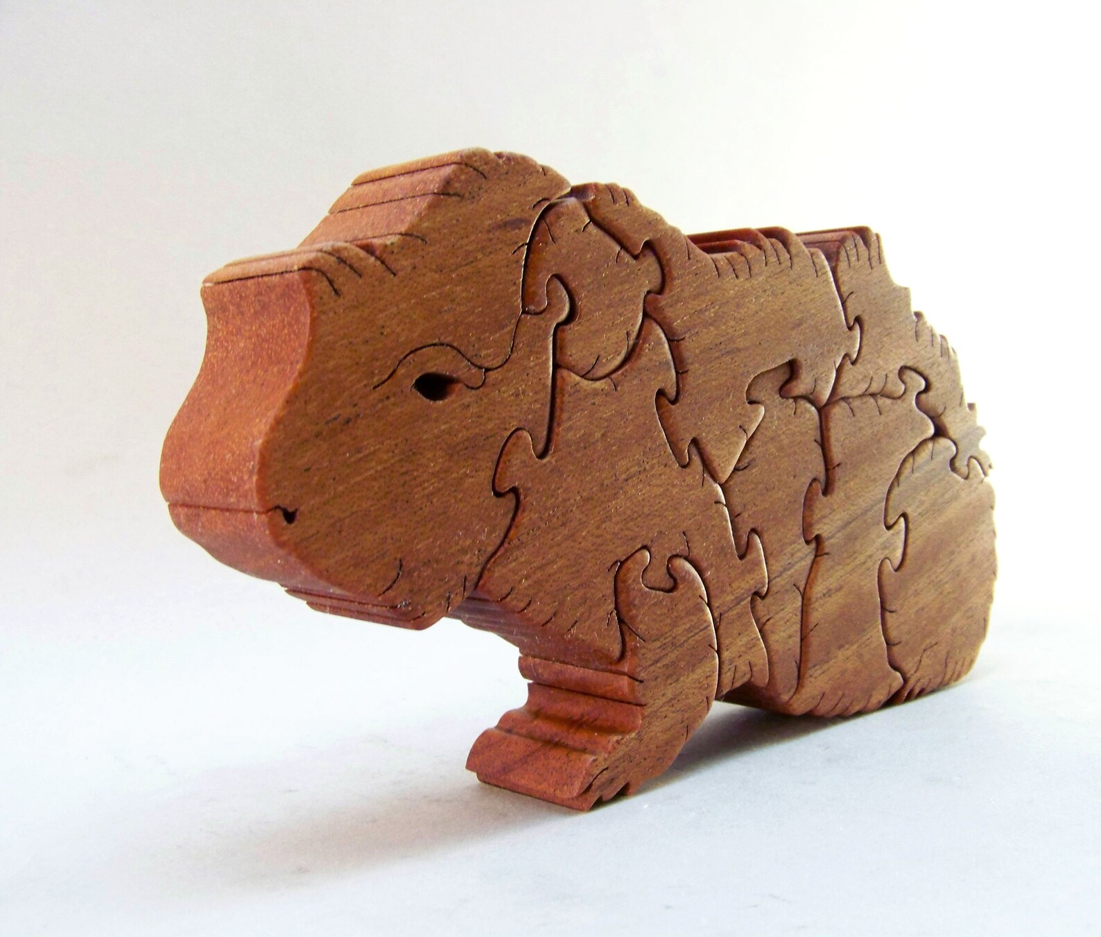 Guinea Pig Wood Puzzle - Etsy