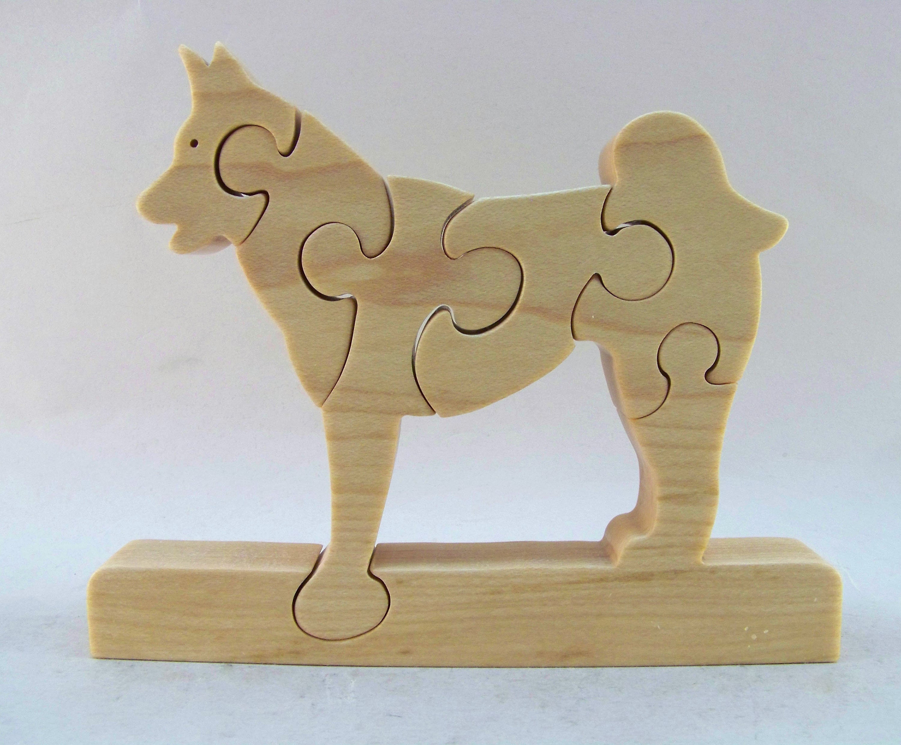 Husky Dog Puzzle - Etsy