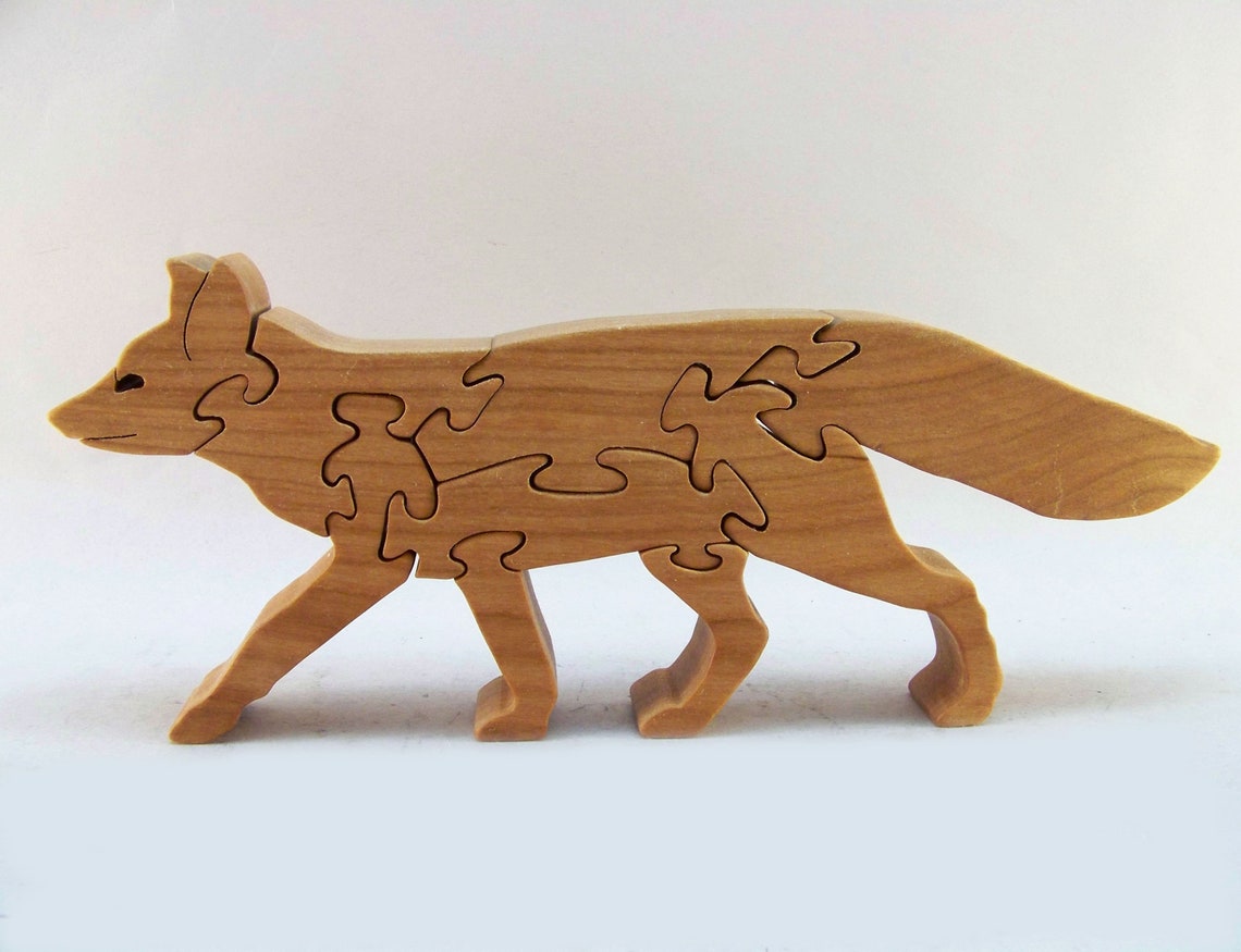 Fox Puzzle - Etsy