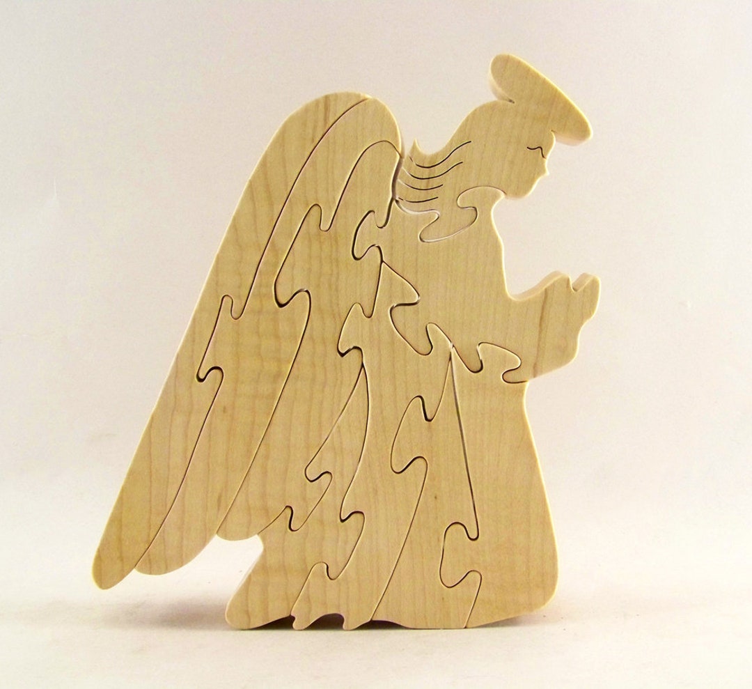 Christmas Angel Puzzle - Etsy