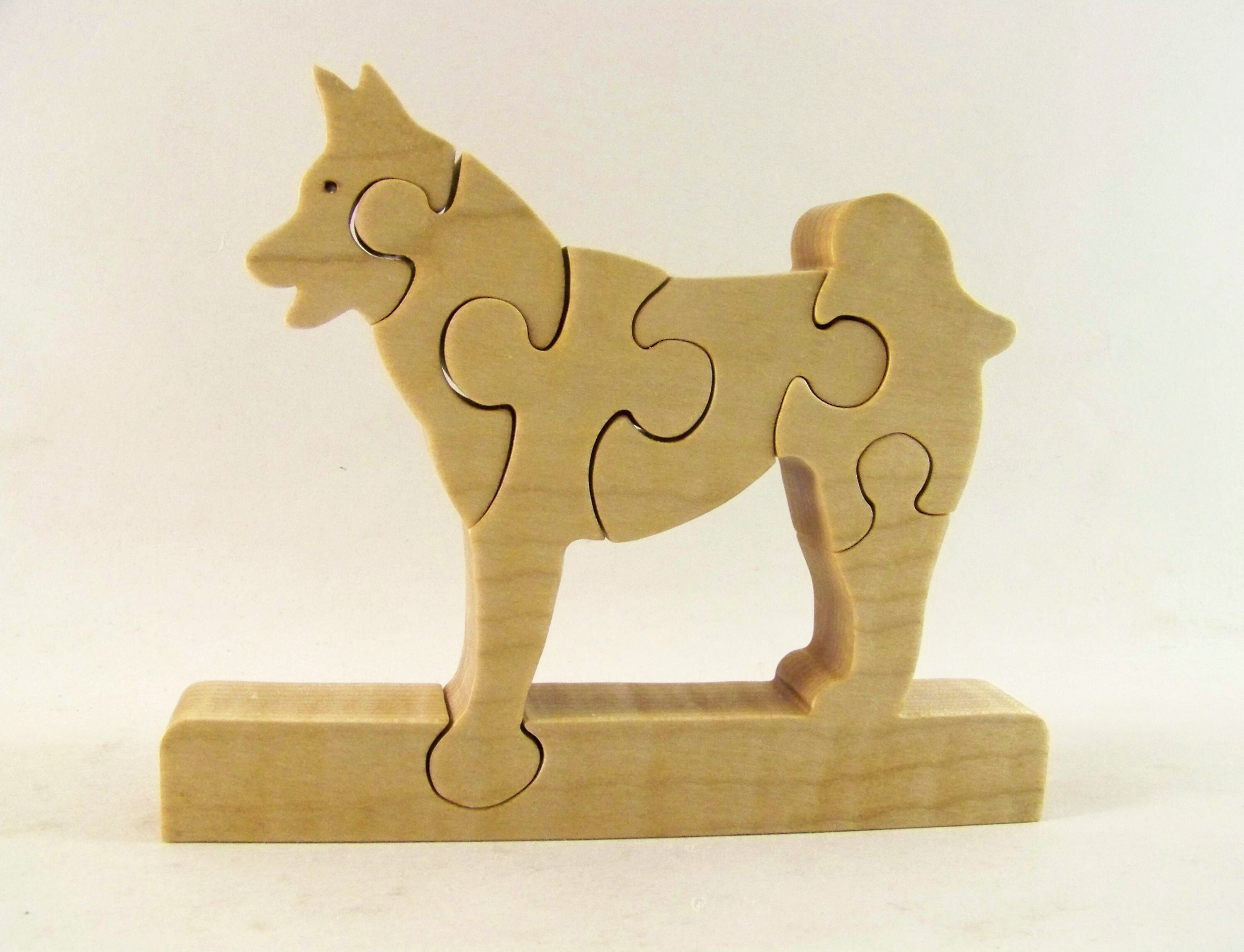 Husky Dog Puzzle | Etsy
