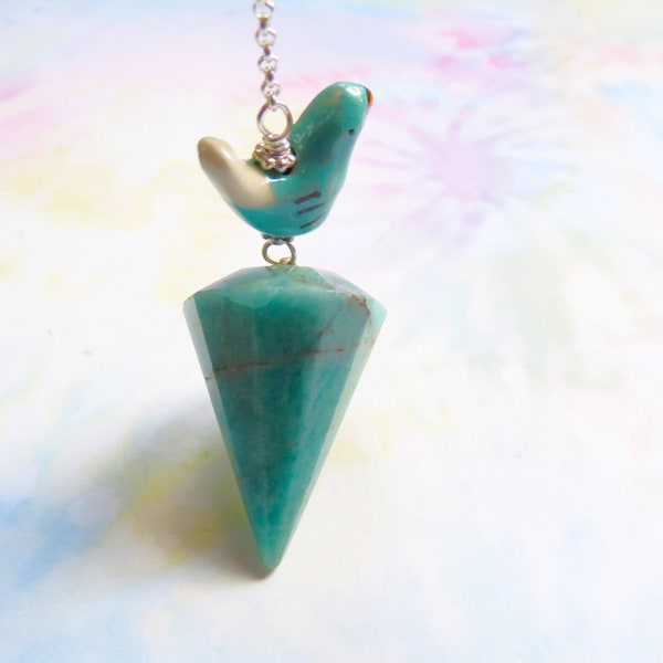 Glass Pendulum - Etsy