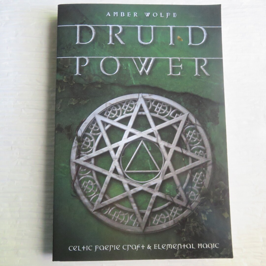 Druid Power, by Amber Wolf, Excellent Unread Condition - Etsy