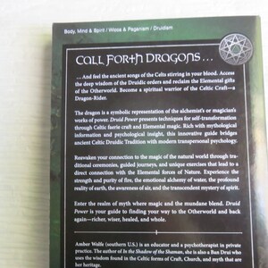 Druid Power, by Amber Wolf, Excellent Unread Condition - Etsy