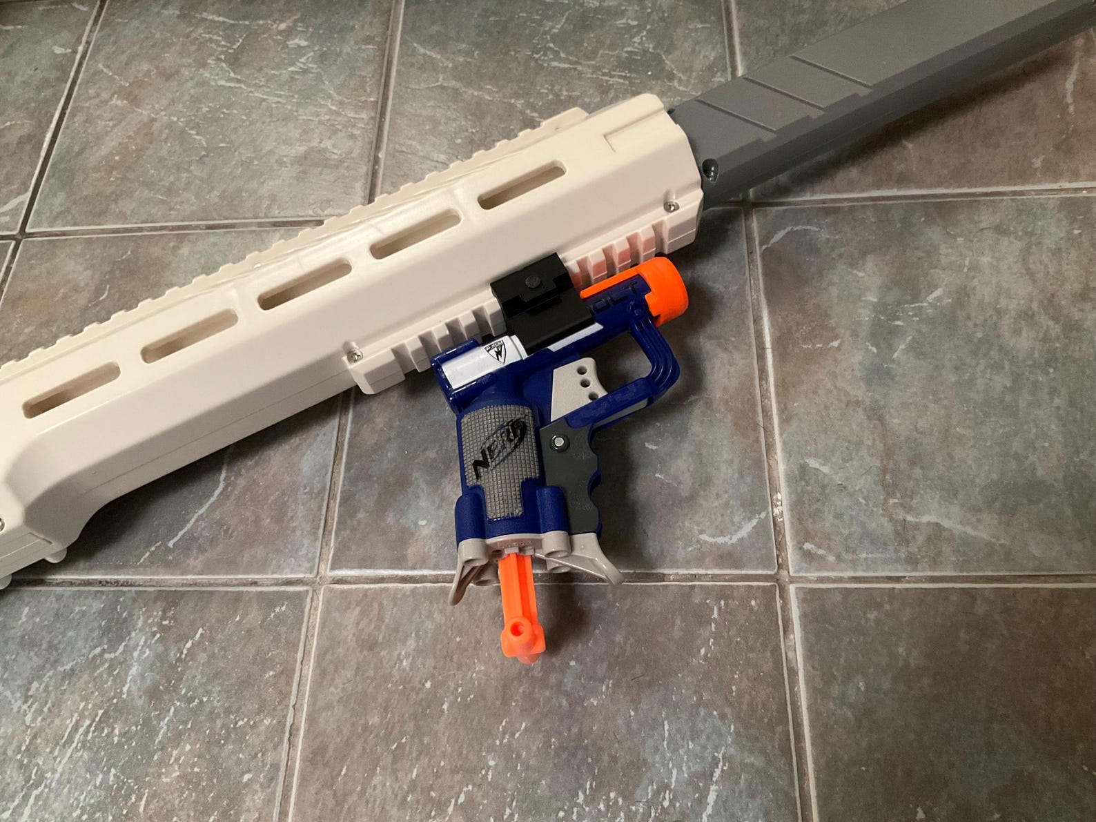 Nerf N-strike Elite Jolt Masterkey Attachment Mod Accessory for Picatinny Rails - Etsy