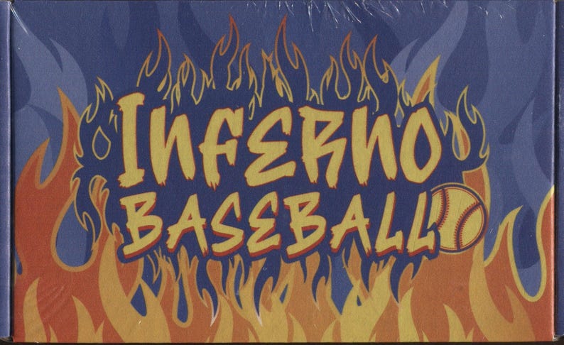 The 2022 National Repack Inferno Baseball, Box - Etsy