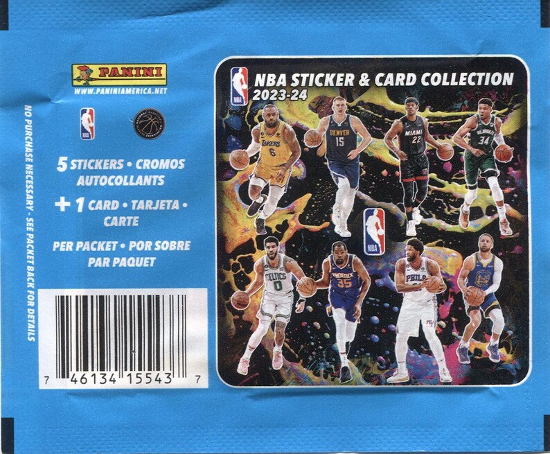 The 2023-24 Panini Nba Sticker & Card Collection Basketball, Sticker ...