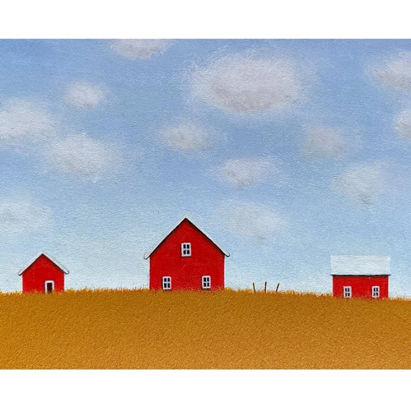 Paintings of Barns - Etsy