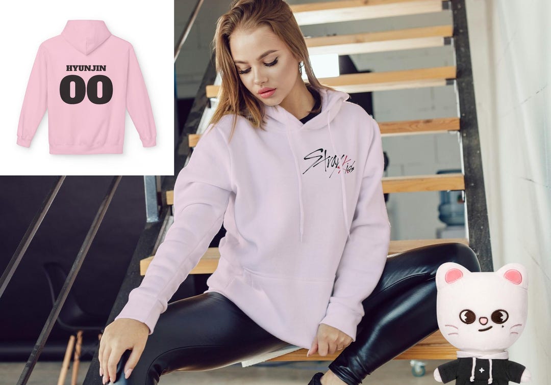 STRAY KIDS HYUNJIN Hoodie, Kpop Merch, Fan Apparel, Soft Fleece ...
