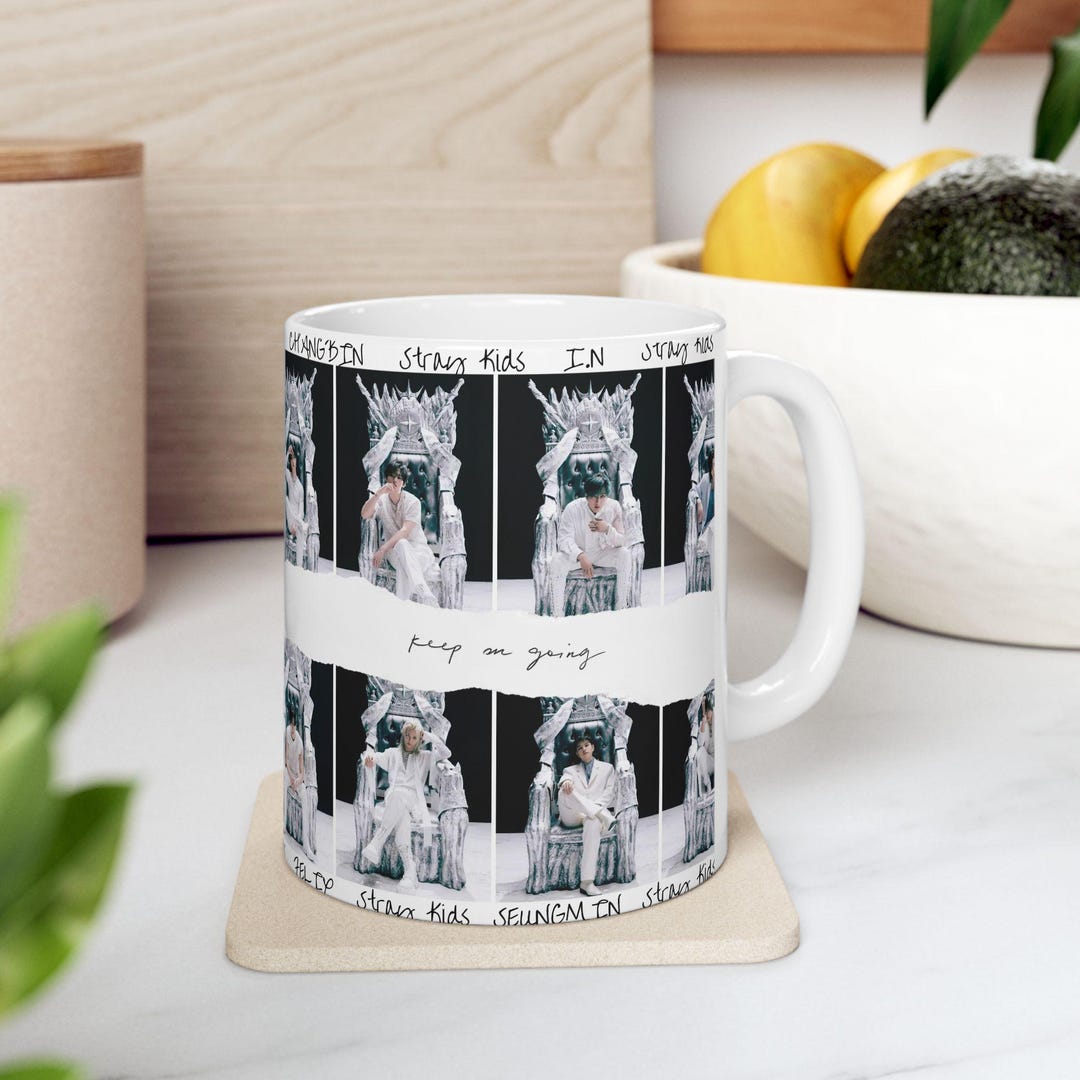 STRAY KIDS Ceramic Mug Kpop Coffee Cup, Music Lover Mugs, Kpop Fan Gift ...