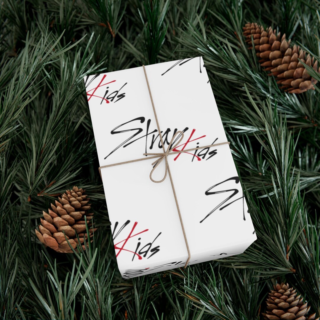 STRAY KIDS Wrapping Paper - Kpop Gift Wrap Papers Present Packaging ...