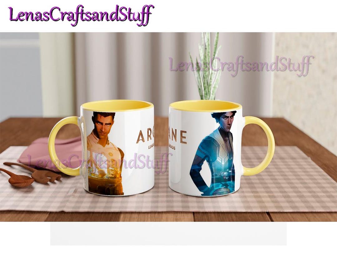 Arcane Jayce and Viktor Fan Art Design Mug / Inspired by Arcane ...