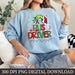 Grinch Bus Driver PNG, Christmas Bus Driver Sublimation, Holiday Bus ...